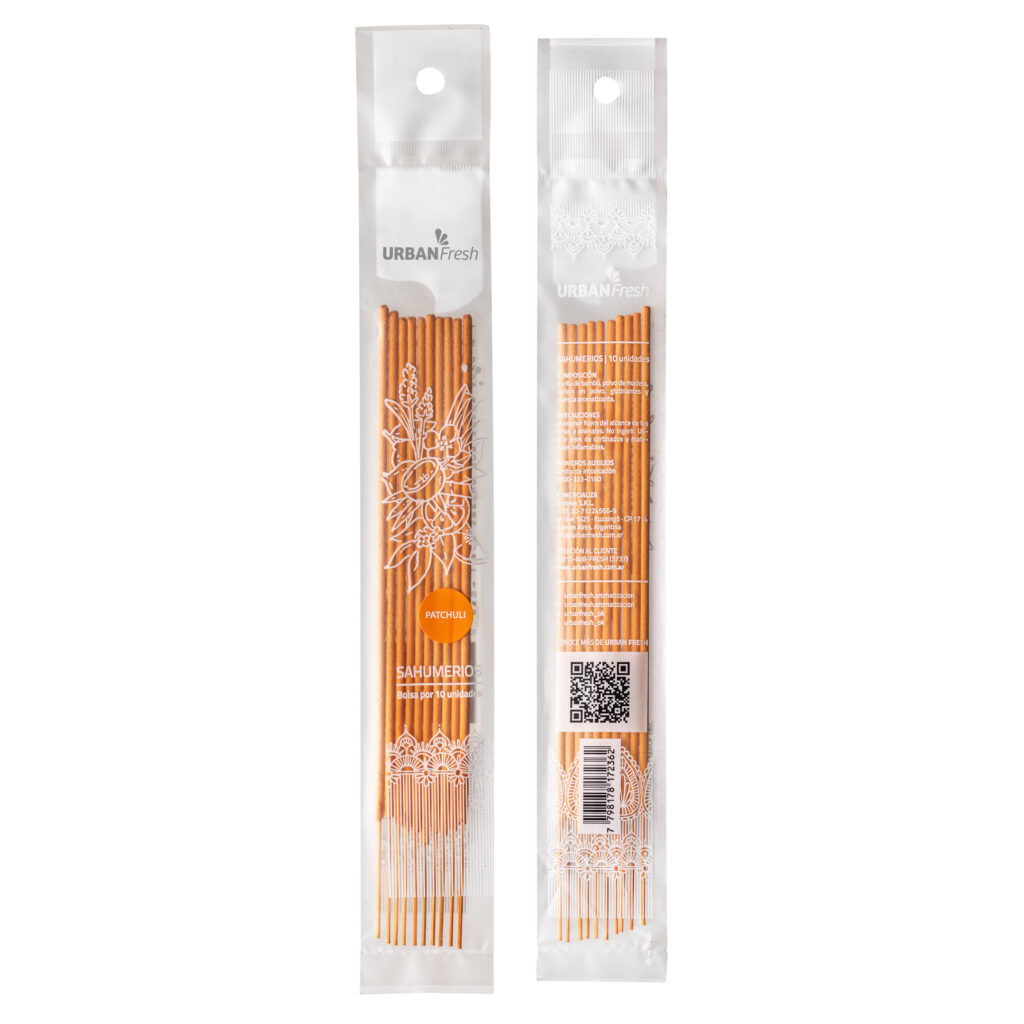 Sahumerios Patchuli – Urban Fresh